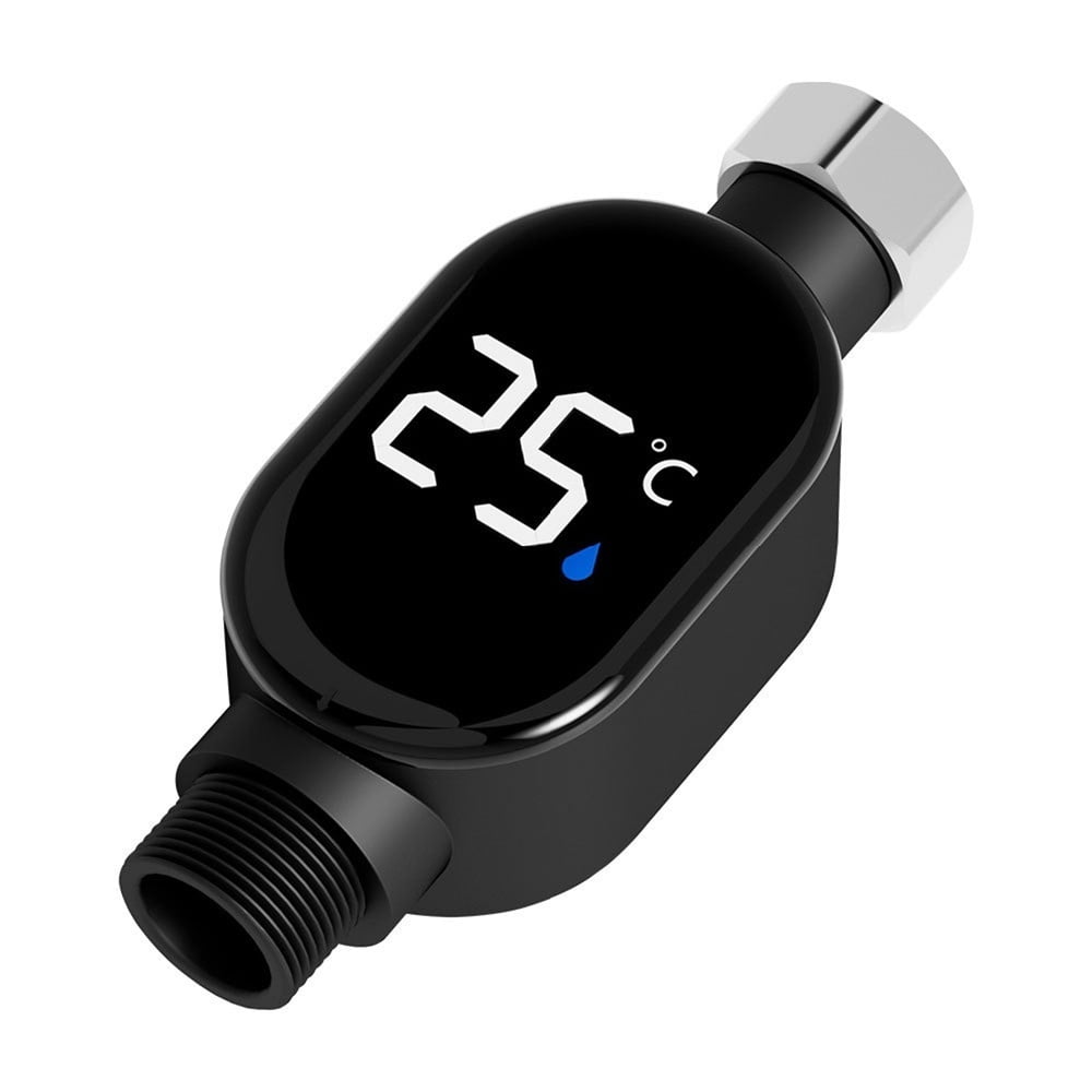1 x Shower Thermometer Waterproof Smart Temperature Digital Display ...