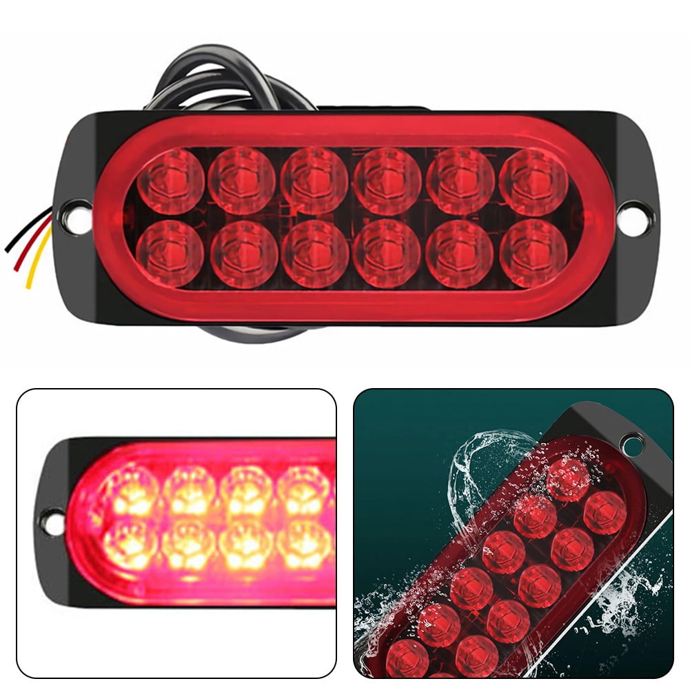 1 x Third Brake Light Truck LED Driving Lights For Motorcycle Car Rear ...