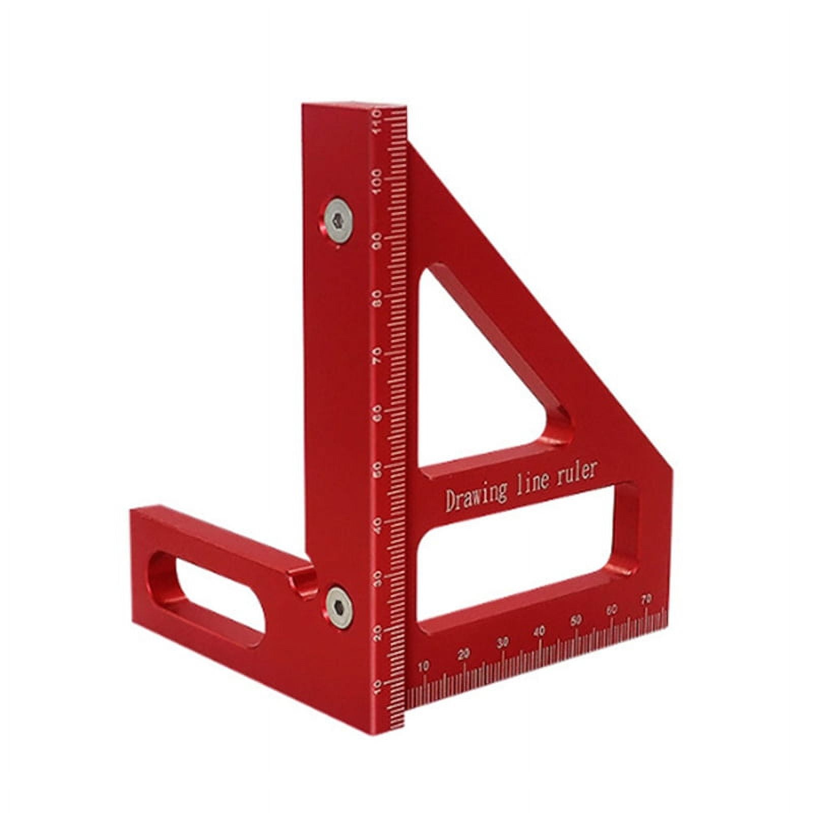 1 x carpentry marking ruler-Red - Walmart.com