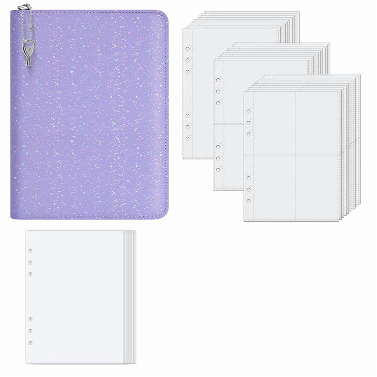 1 x zipper binder cover 10 sheets x 1-pocket pages 10 sheets x 2-pocket ...
