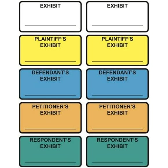 Exhibit Stickers