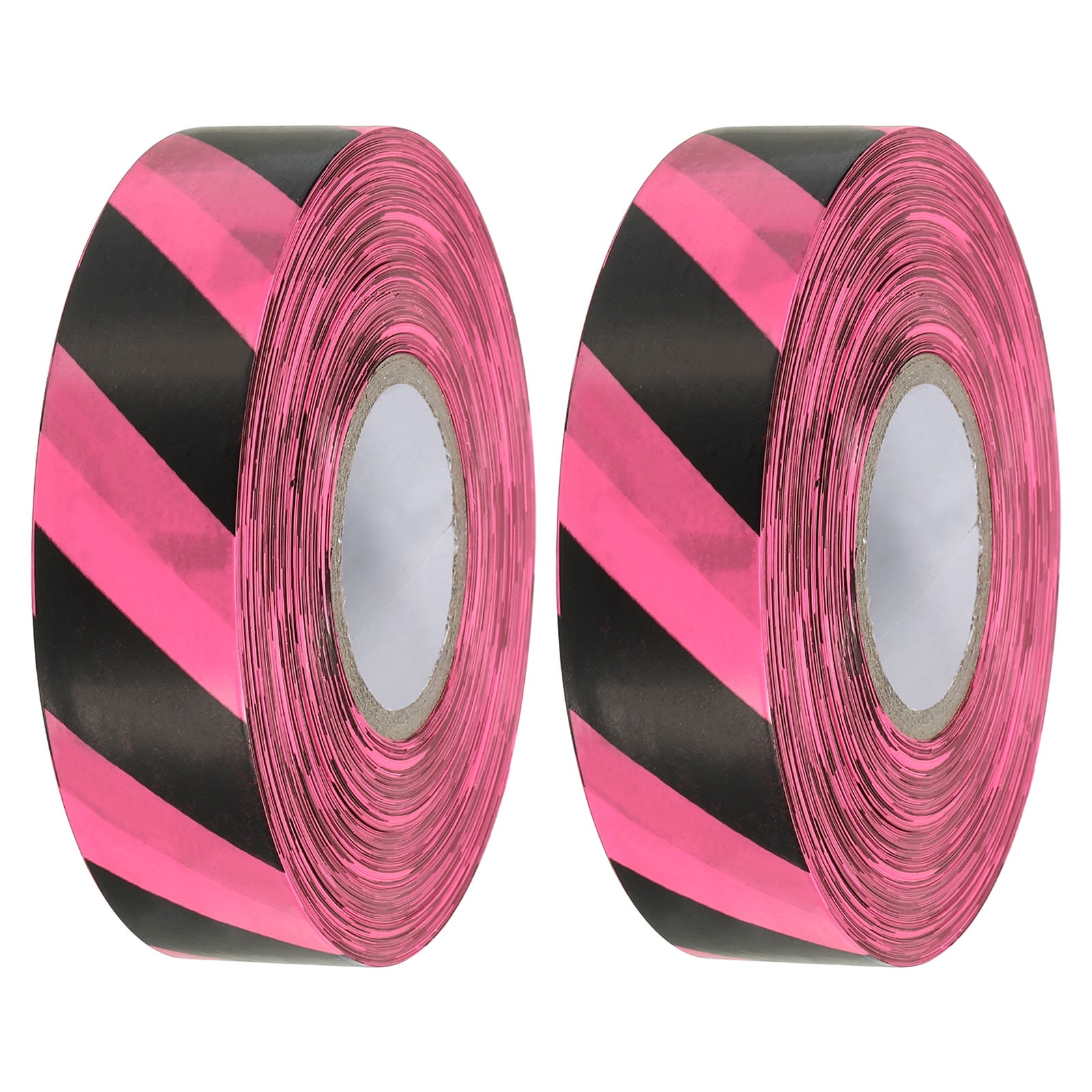 1"x295' PVC Flagging Tape Non-Adhesive Neon Marking Tape for Tree ...