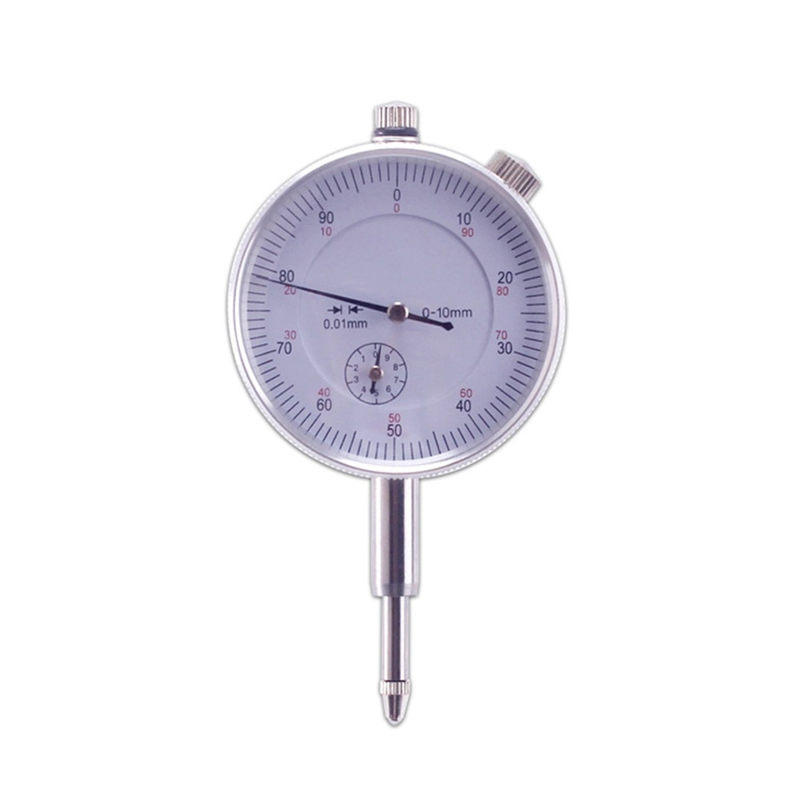 10/0.01mm Micrometer Measurement Instrument Round Dial Indicator Gauge ...