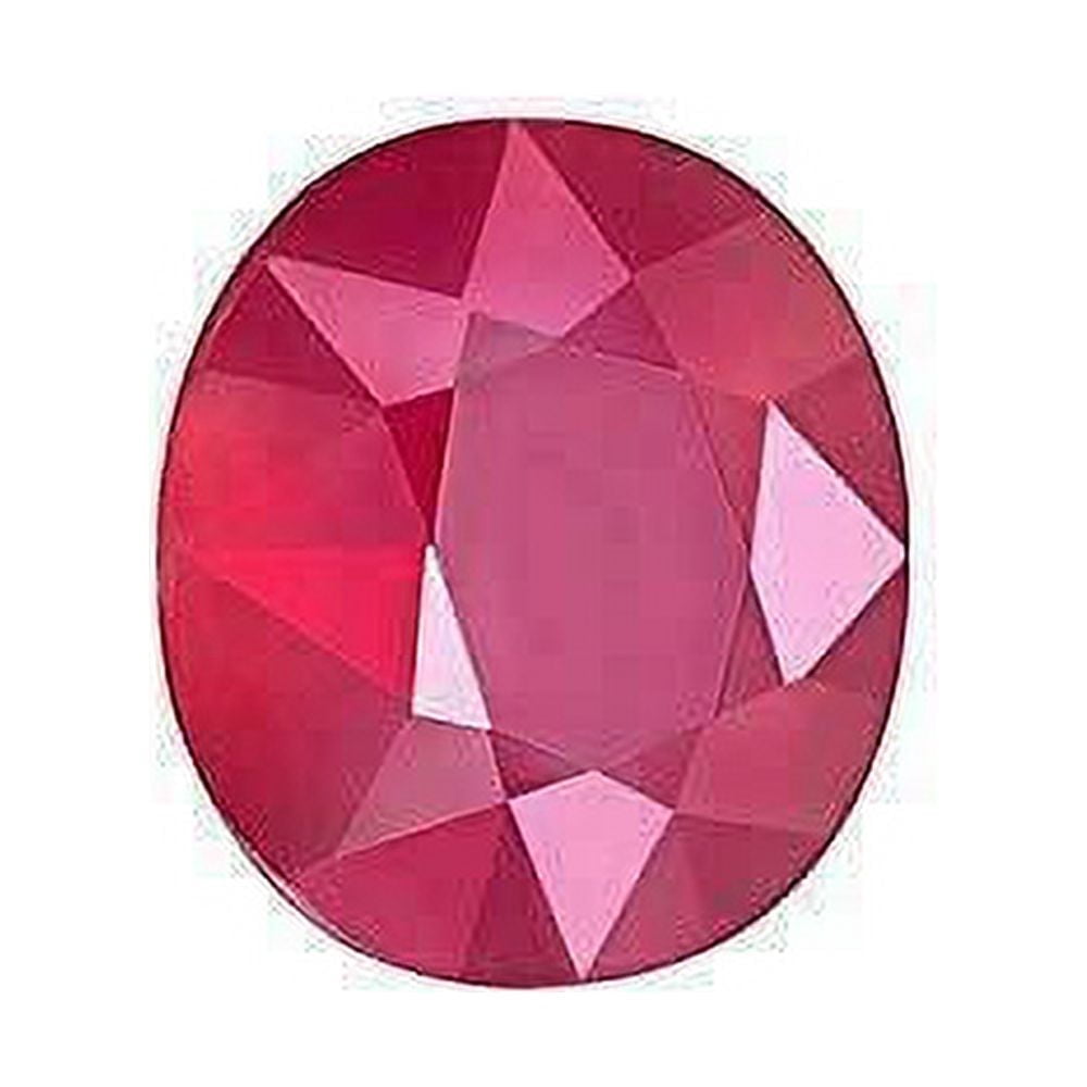Arenagemsjewellery 10.00 Crt. Ruby Oval Gemstone Natural Red Manik ...