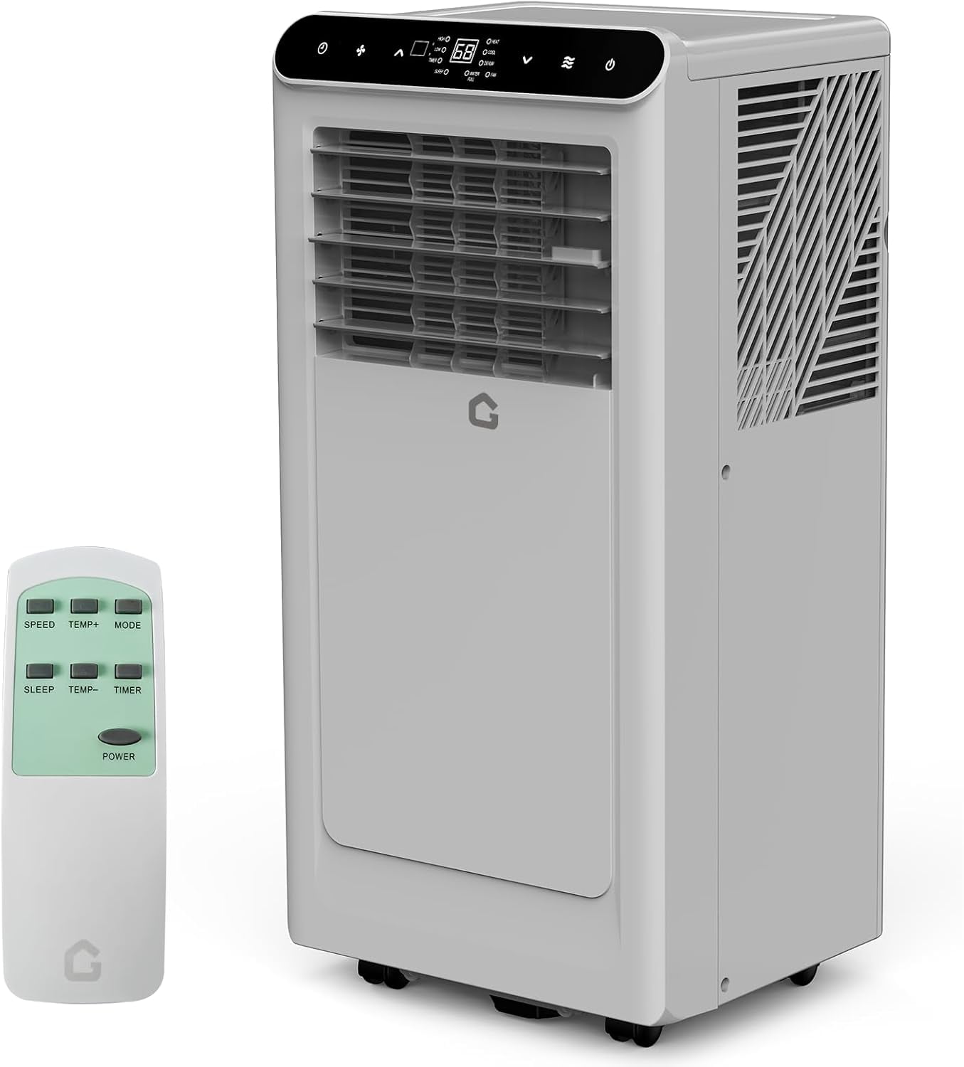10,000 BTU Portable Air Conditioner, 3-In-1 Ventless Portable Air ...