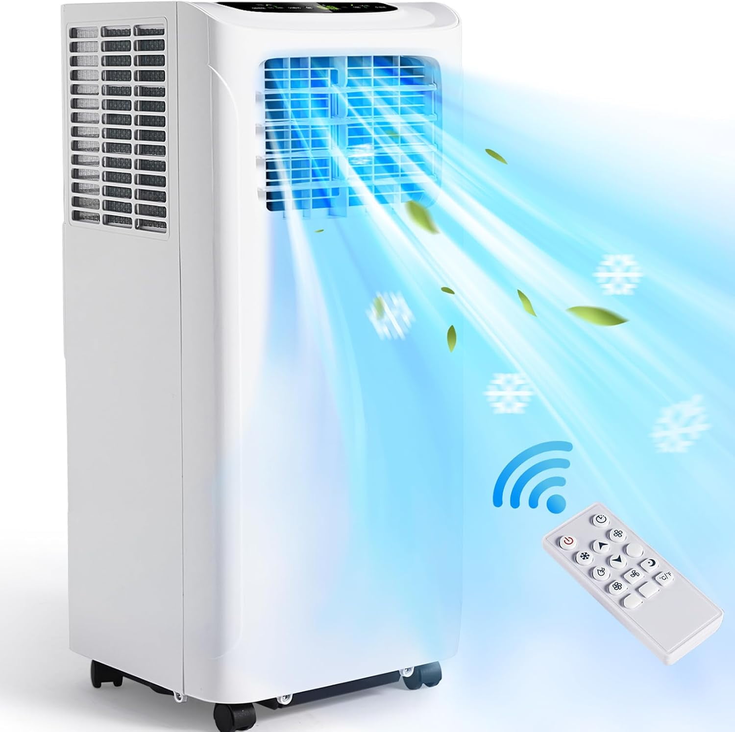 10,000 BTU Portable Air Conditioner and Heater, 4-in-1 Multifunctional ...