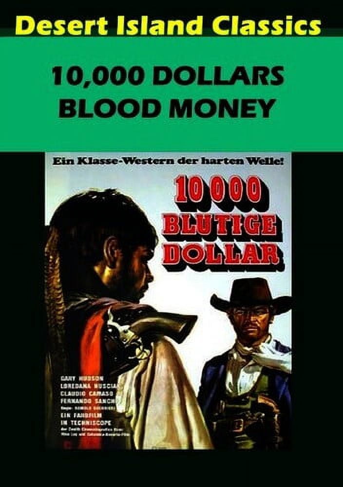 10,000 Dollars Blood Money (DVD), Desert Island Films, Western ...