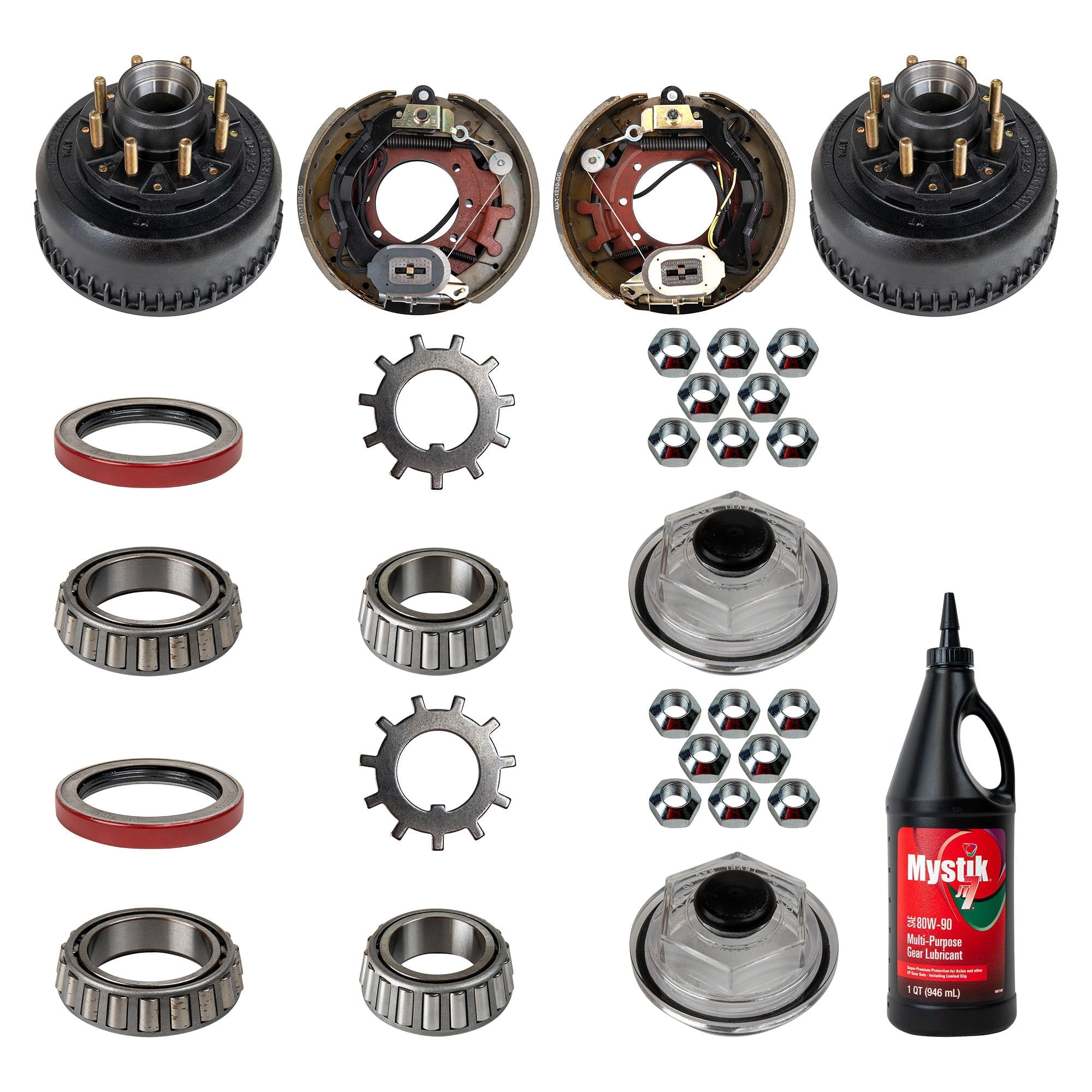 10,000 lb GD Trailer Axle Electric Brake TK Service Kit - 10k Capacity ...