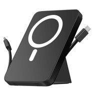 Swiss Tech Portable Power Bank, 10000mAh, Wireless Charging, Magnetic ...
