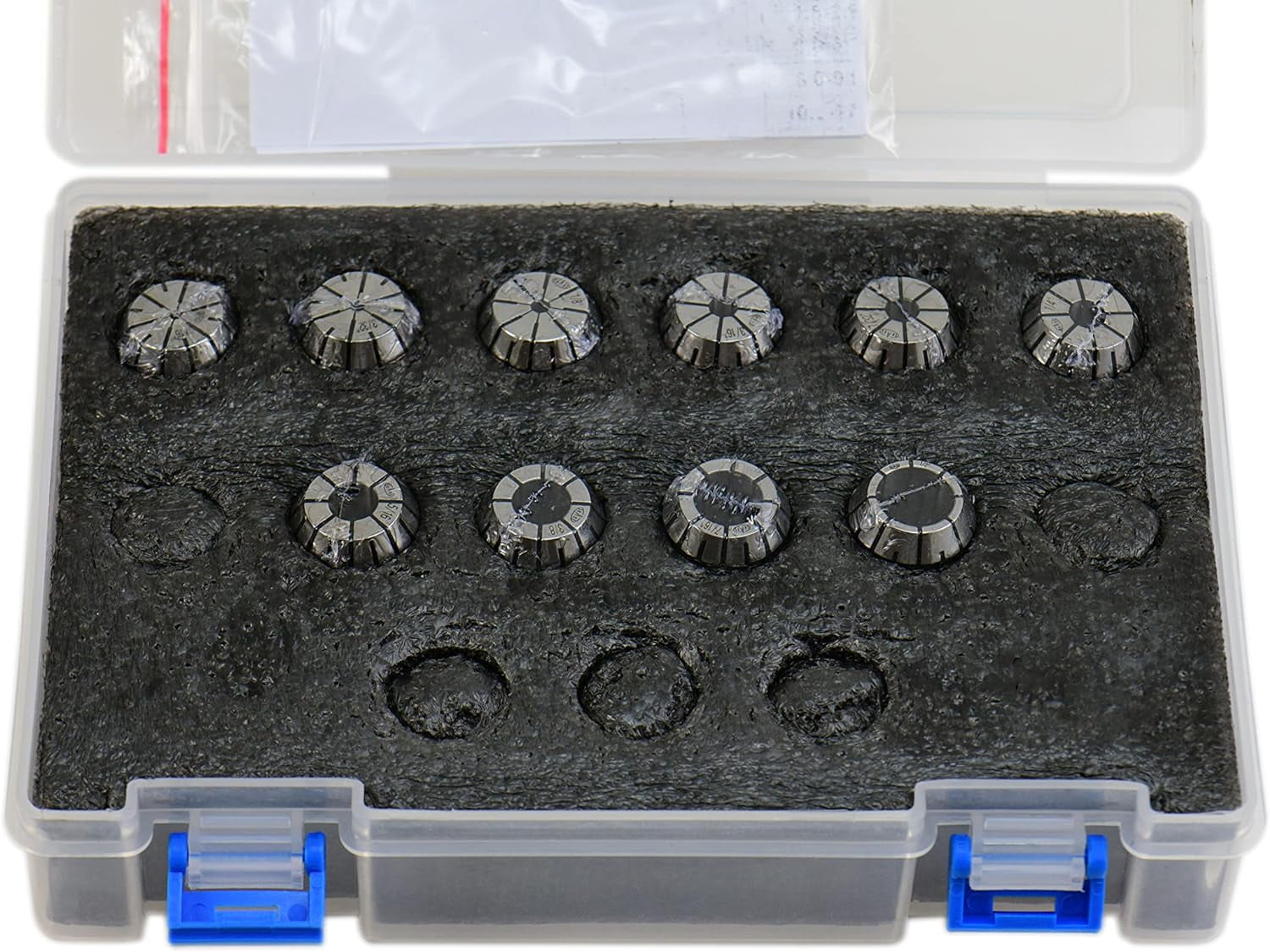 10 1/16-1/2" Precision ER20 Collet Set 202-6491 S[ - Walmart.com