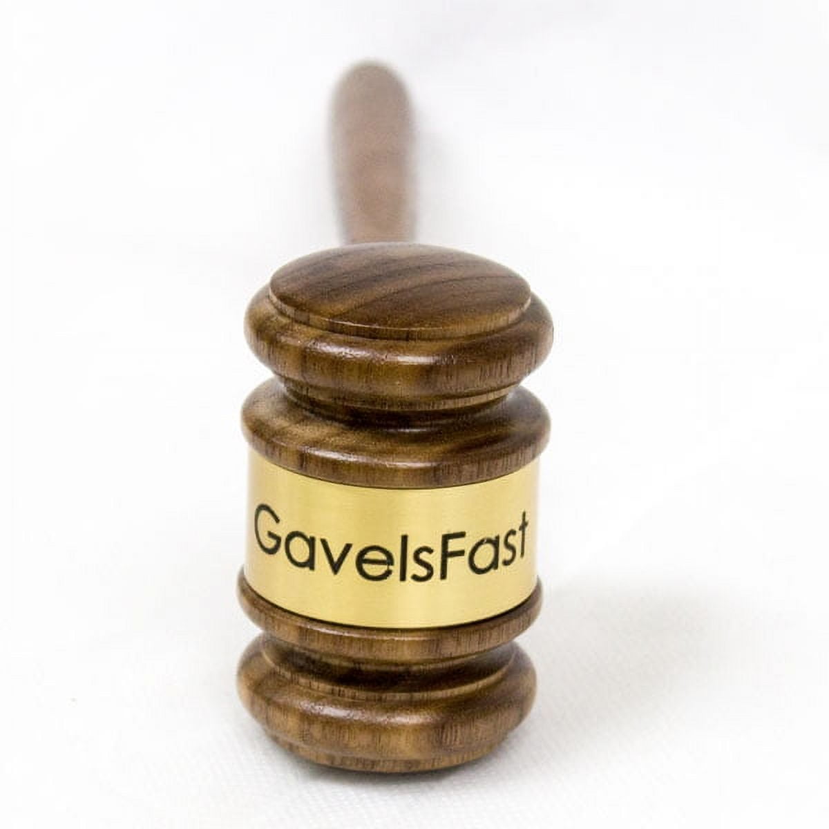 10-1/2" American Walnut Gavel - Walmart.com