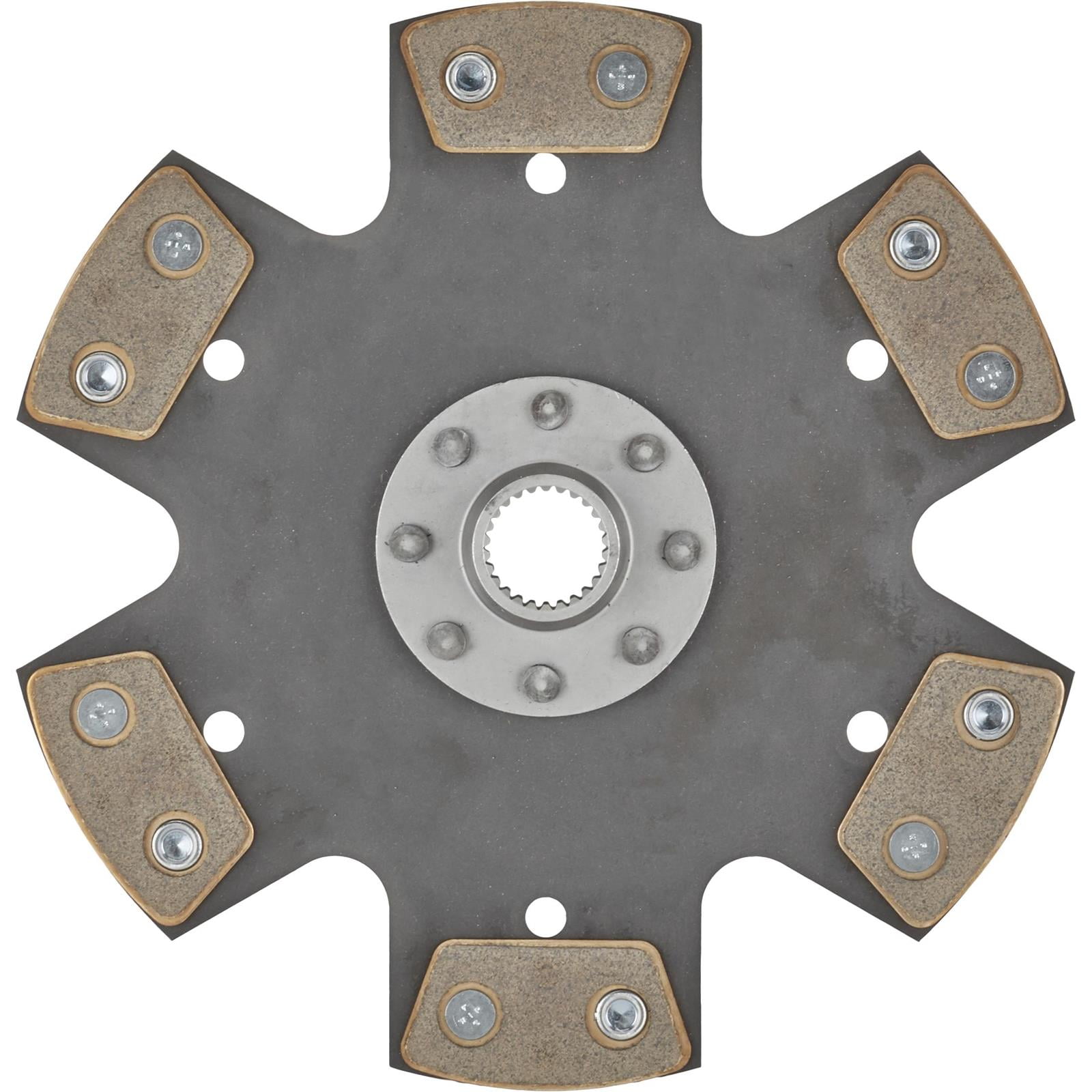 10-1/2 In Metallic Clutch Disc, Solid Hub, 1-5/32In 26-Spline - Walmart.com