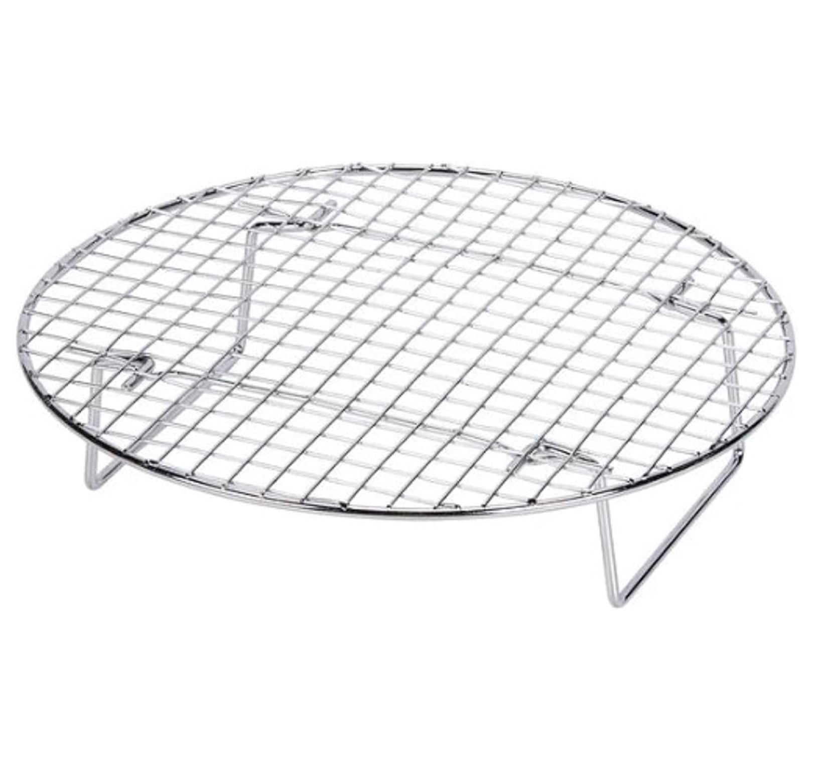 - 10-1/2” Round Steamer Rack/Cooling Rack Plated- Steamer Insert ...