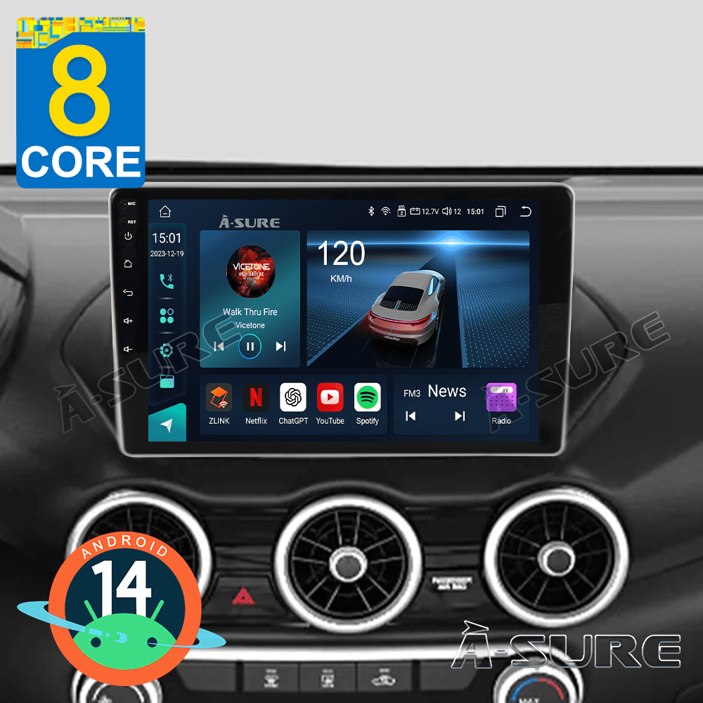 10.1" 4+64GB Car Radio Stereo for Nissan Sentra MK8 B18 2020-2025, 8 ...
