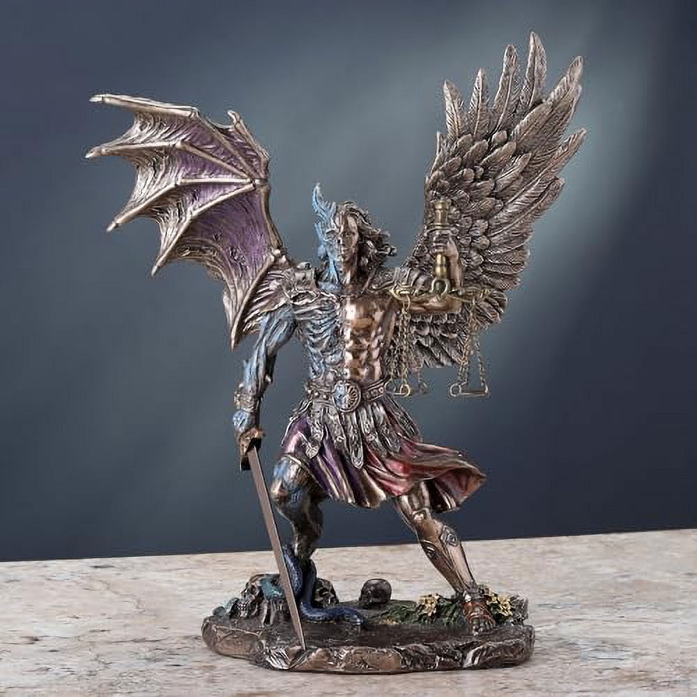 10 1/4 Inch Judgement of The Nephilim Cold Cast Resin Statue Antique ...