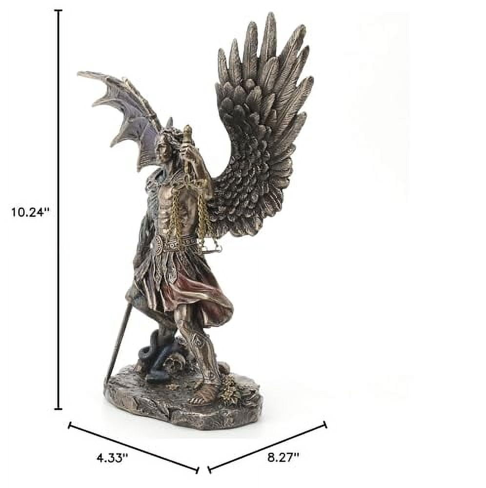 10 1/4 Inch Judgement of The Nephilim Cold Cast Resin Statue Antique ...
