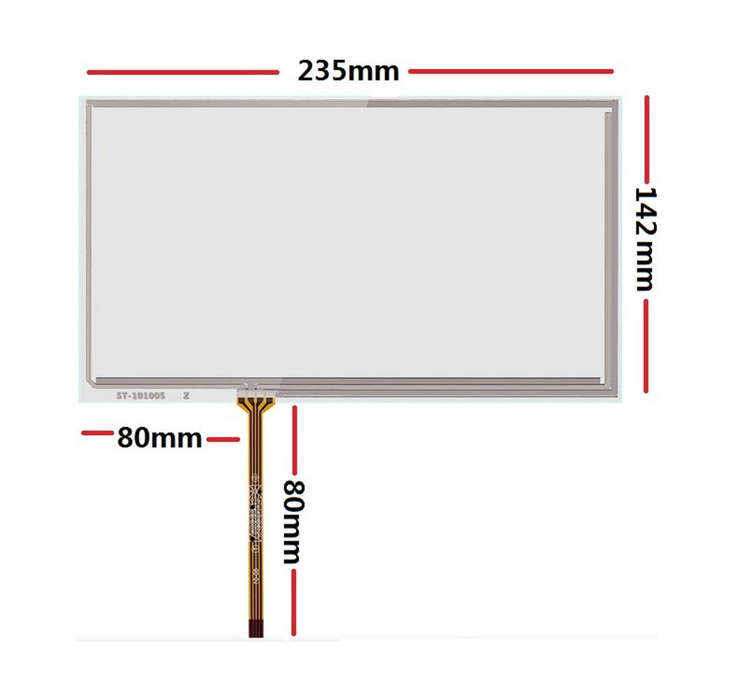 10.1 4-wire resistive touch screen 235*142mm is suitable for IPC touch ...