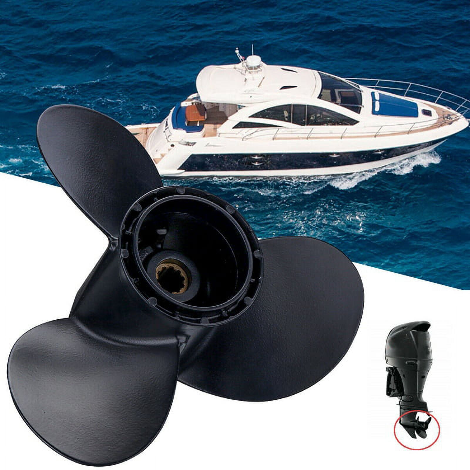 10 1/4 x 12 Aluminum Outboard Boat Propeller for 20-30HP 58100-96430 ...