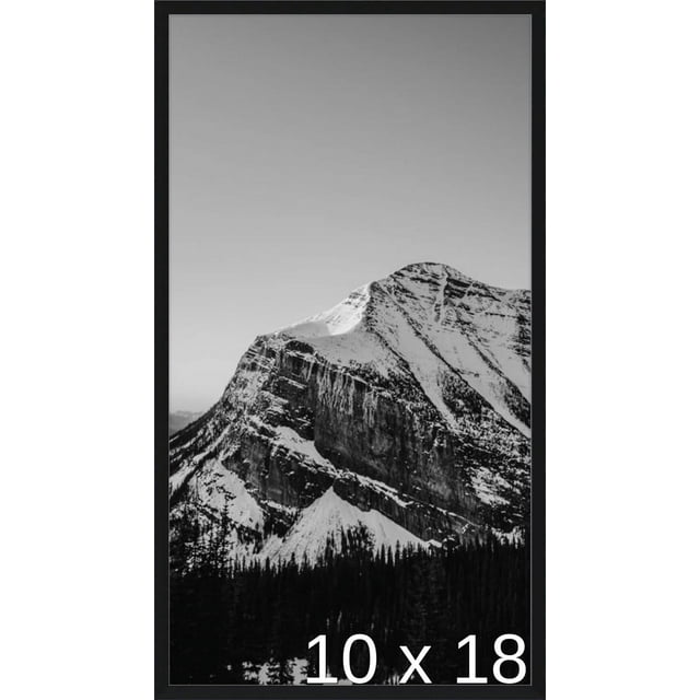10 1/8 x 18 Black Metal Frame (Ashford) 10.1x18 inches - Walmart.com