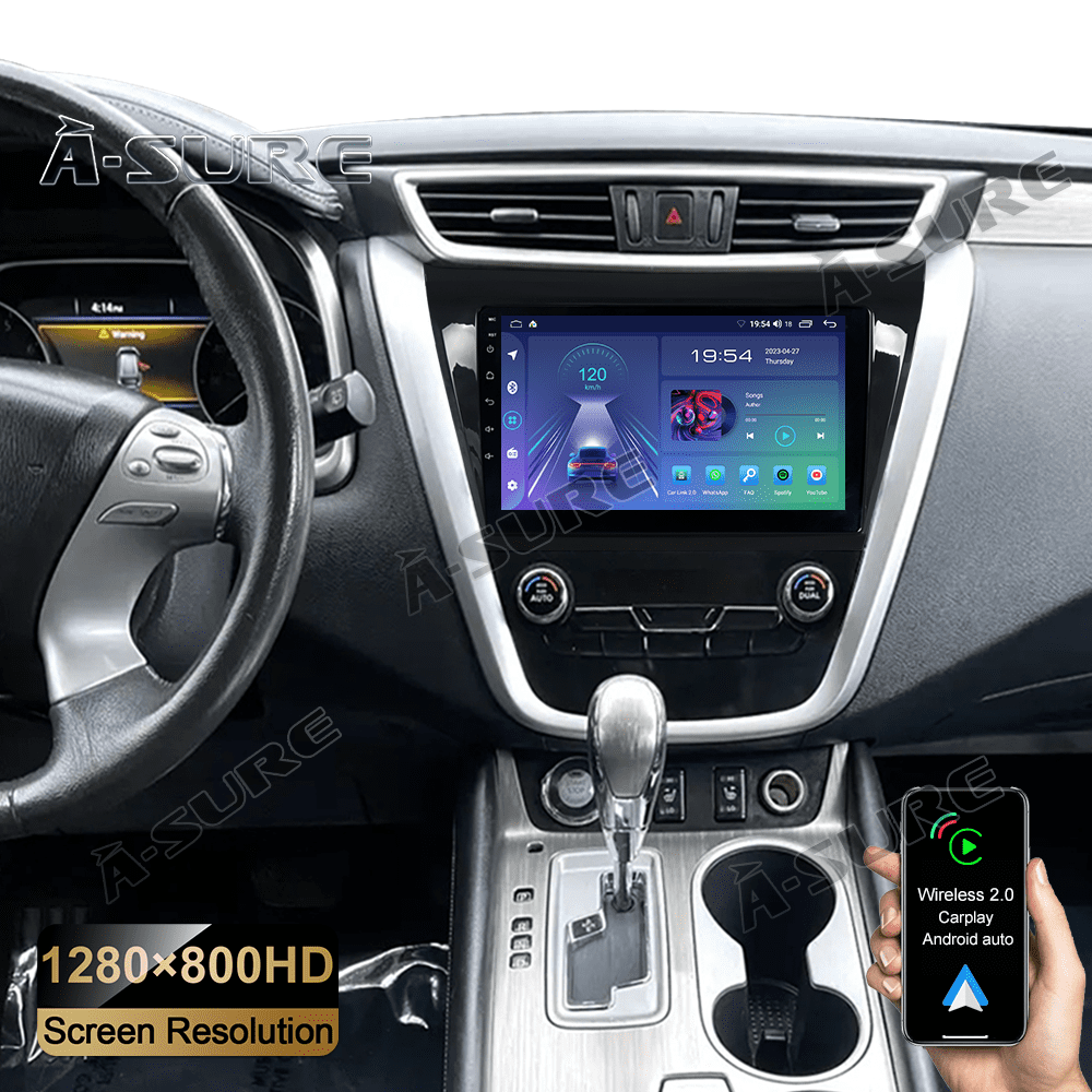 10.1'' Android 13 Car Stereo Radio for Nissan Murano 2015-2023 GPS Navi ...