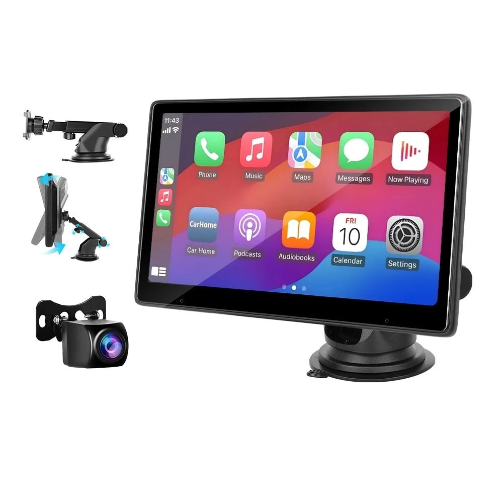 10.1" Car Radio CarPlay Screen Wireless Android Auto Multimedia Player ...