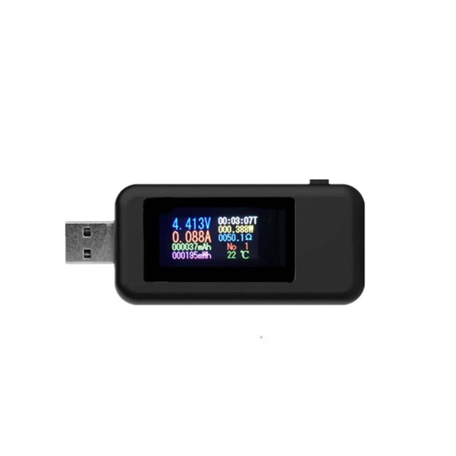 10 in 1 DC Type-C USB Tester Current 4-30V Voltage Meter Timing Ammeter ...