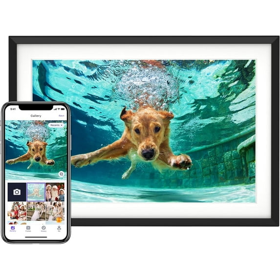 10.1'' Digital Picture Frame with 32GB Storage, Digital Photo Frame ...