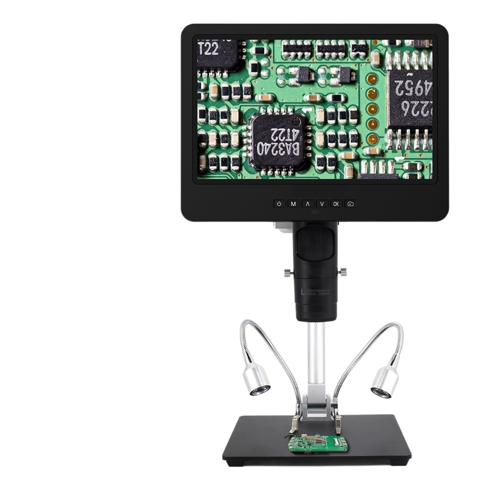 10.1'' IPS LCD 2000X UHD 2160P Digital Scope With 3 Lens For PCB Phone ...