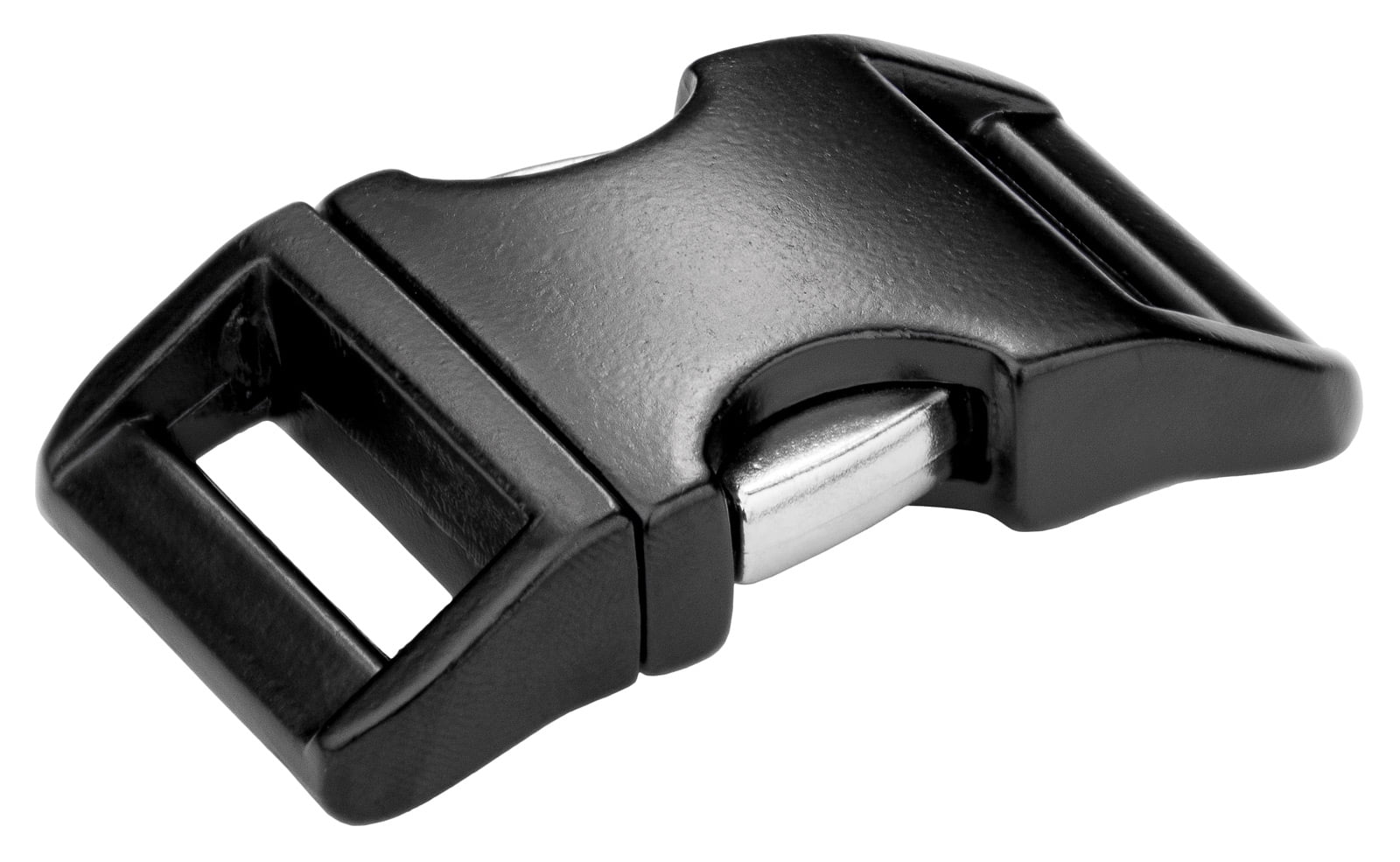 10 - 1 Inch Black Contoured Aluminum Side Release Buckles - Walmart.com