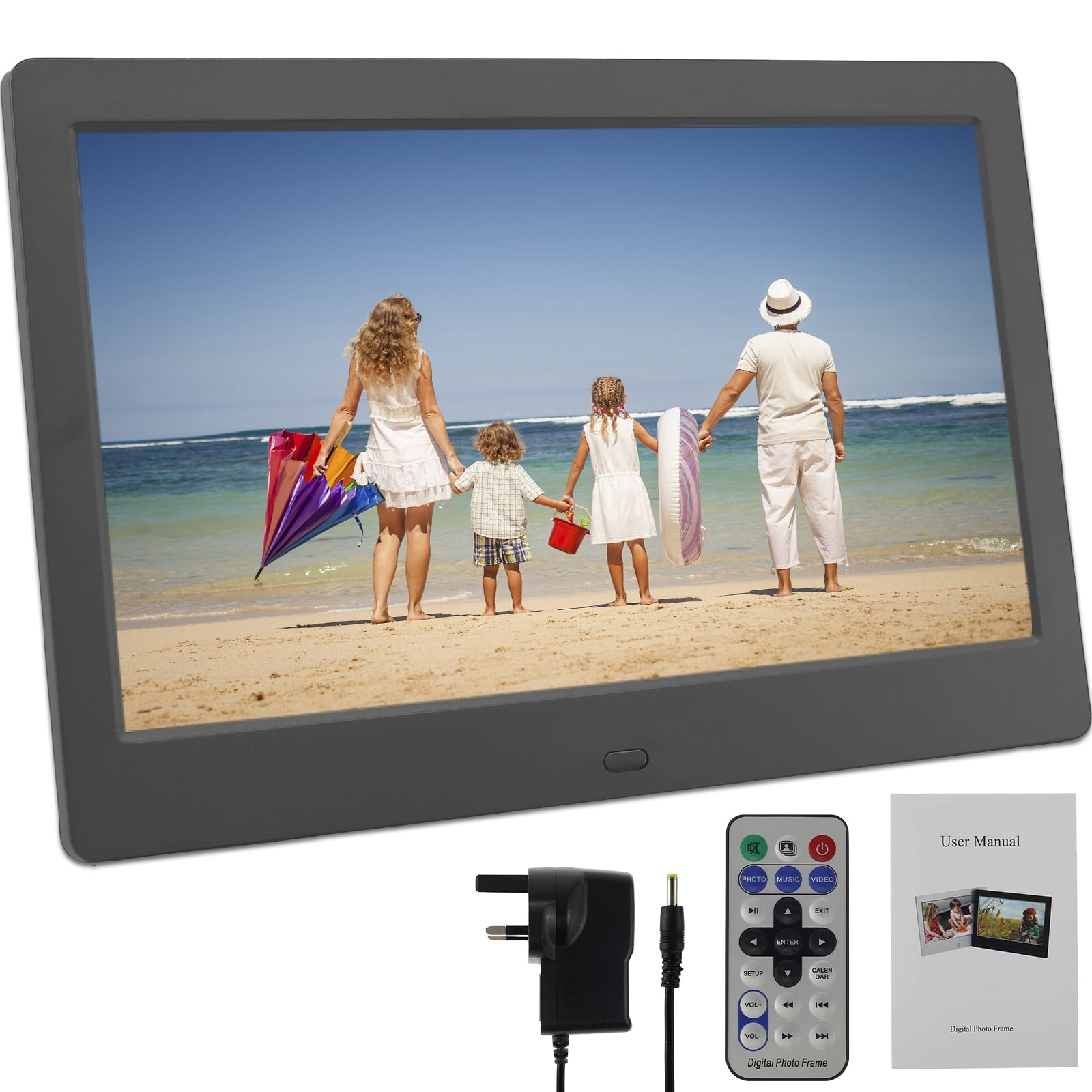 10.1 Inch Digital Photo Frame WiFi Digital Picture Frame 1024×600 ...