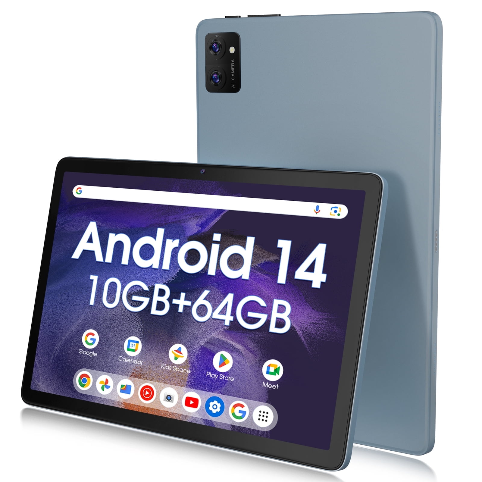 DigiLand 10.1 Inch HD Octa-Core Processor Blue Android Tablet,10GB RAM ...