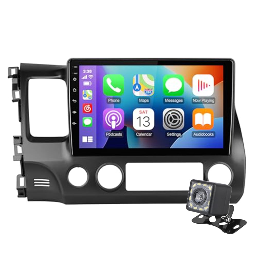 10.1 Inch IPS Touchscreen Android 12 Car Stereo for Honda Civic 2006 ...