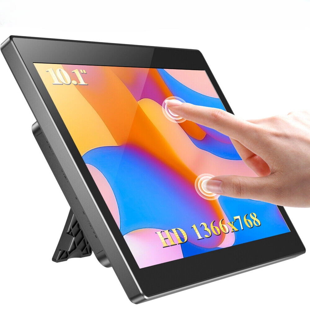 10.1" Inch Raspberry Pi 3 4 5 Portable Monitor, Touchless Touch Screen ...