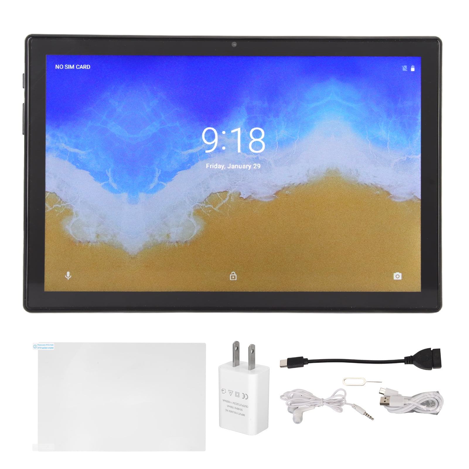 10.1 Inch Tablet Octa Core CPU 6GB RAM 64GB ROM Dual Camera 4G LTE ...