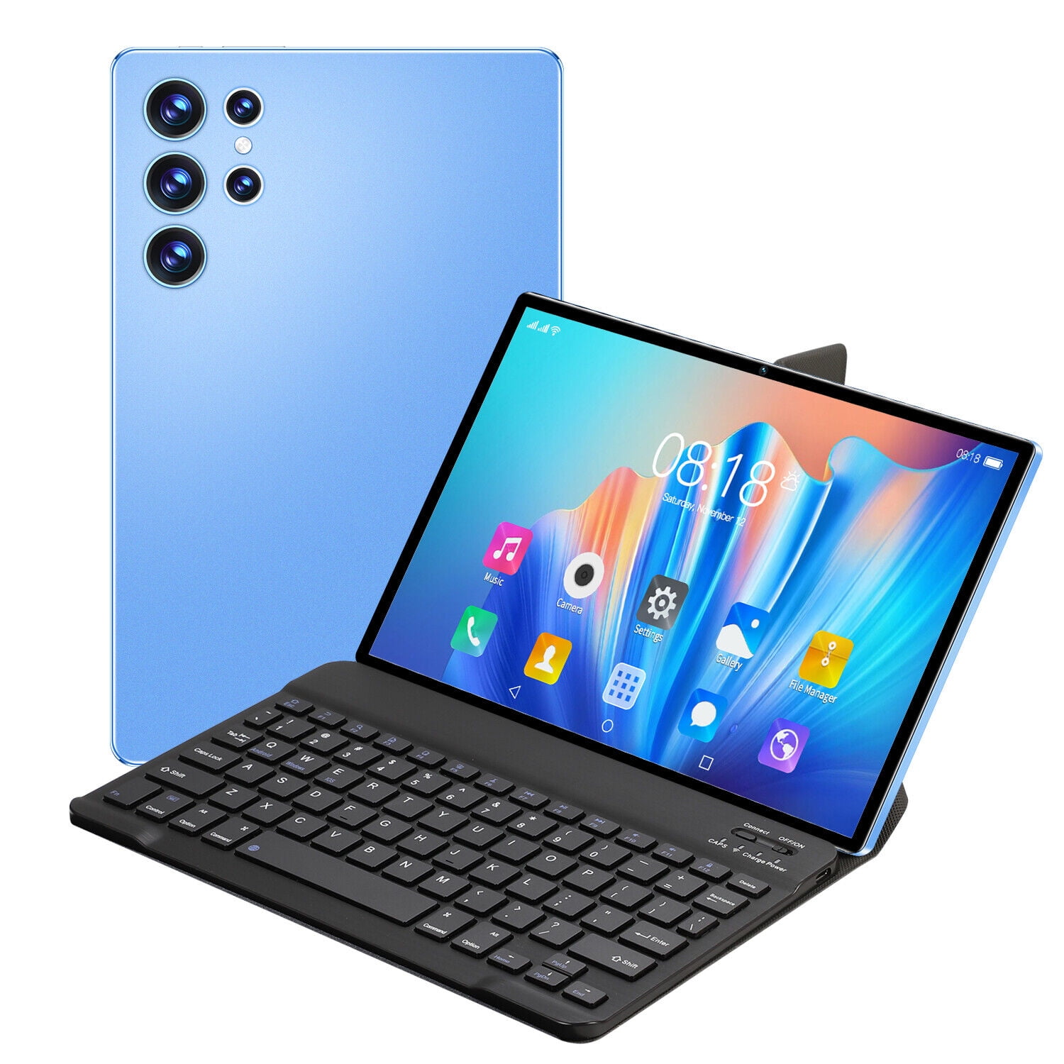 10.1 Inch Tablet PC Android 12 8GB+256GB Deca-Core 4G Dual SIM Camera ...