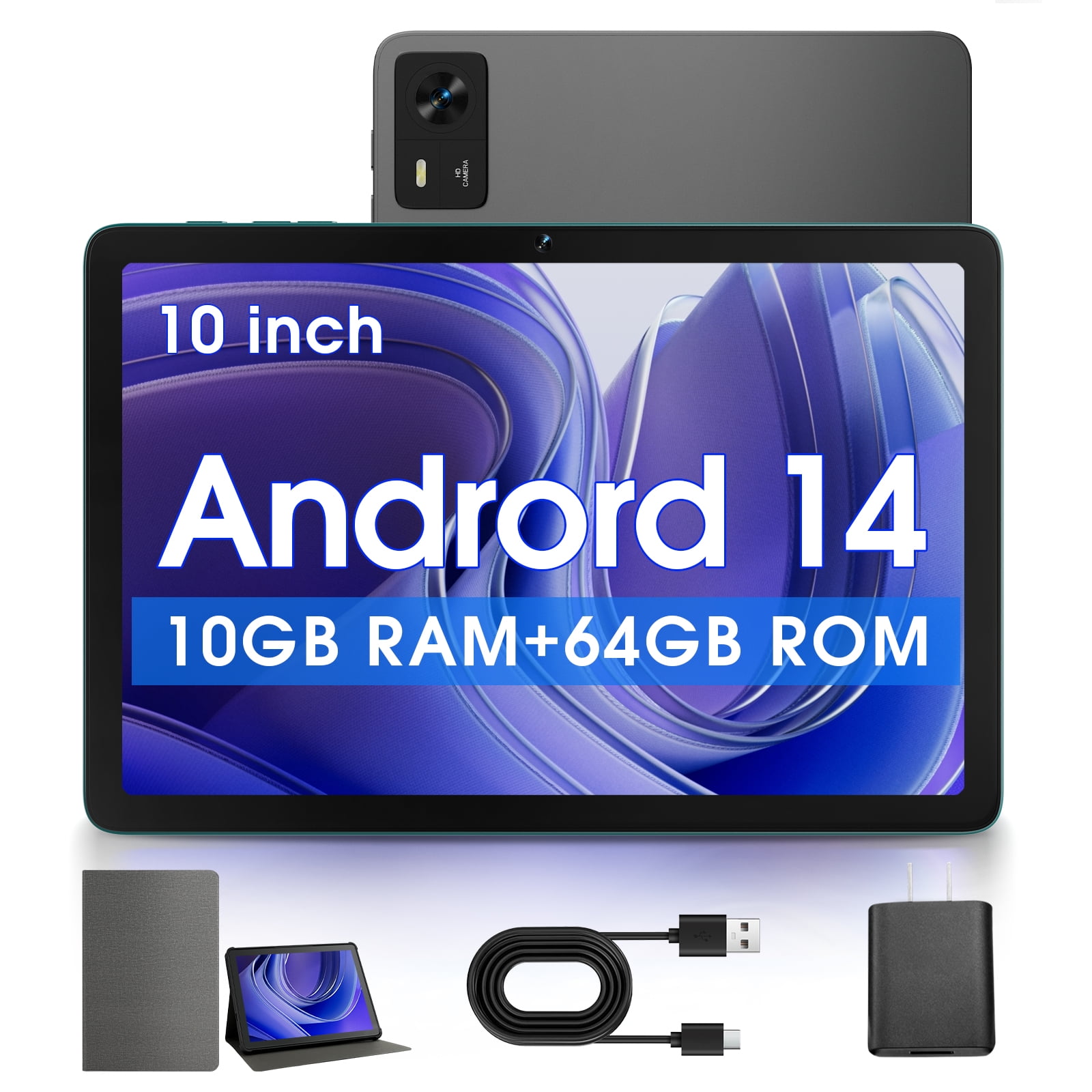 Digiland 10.1 Inch Tablet, Helio G80 Octa-Core, 10+64GB Android Pad, 8 ...