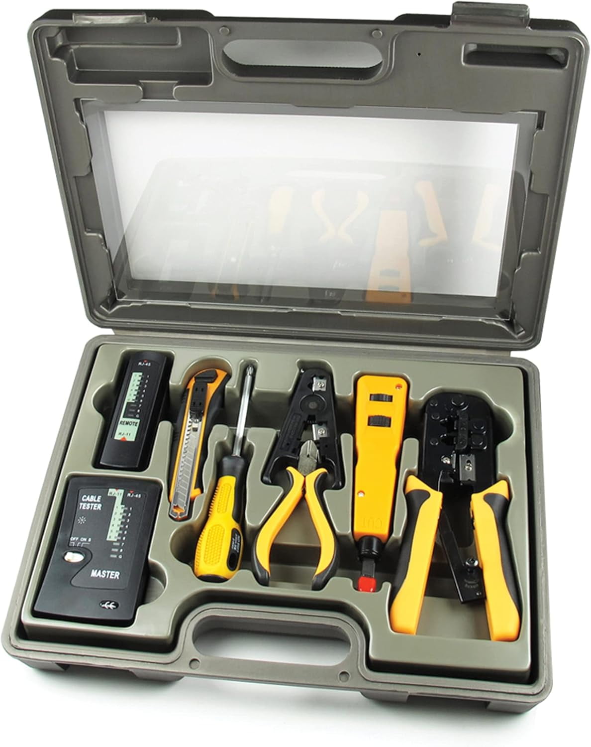 10 in 1 Network Installation Tool Kit - Cables Repair Maintenance Set ...