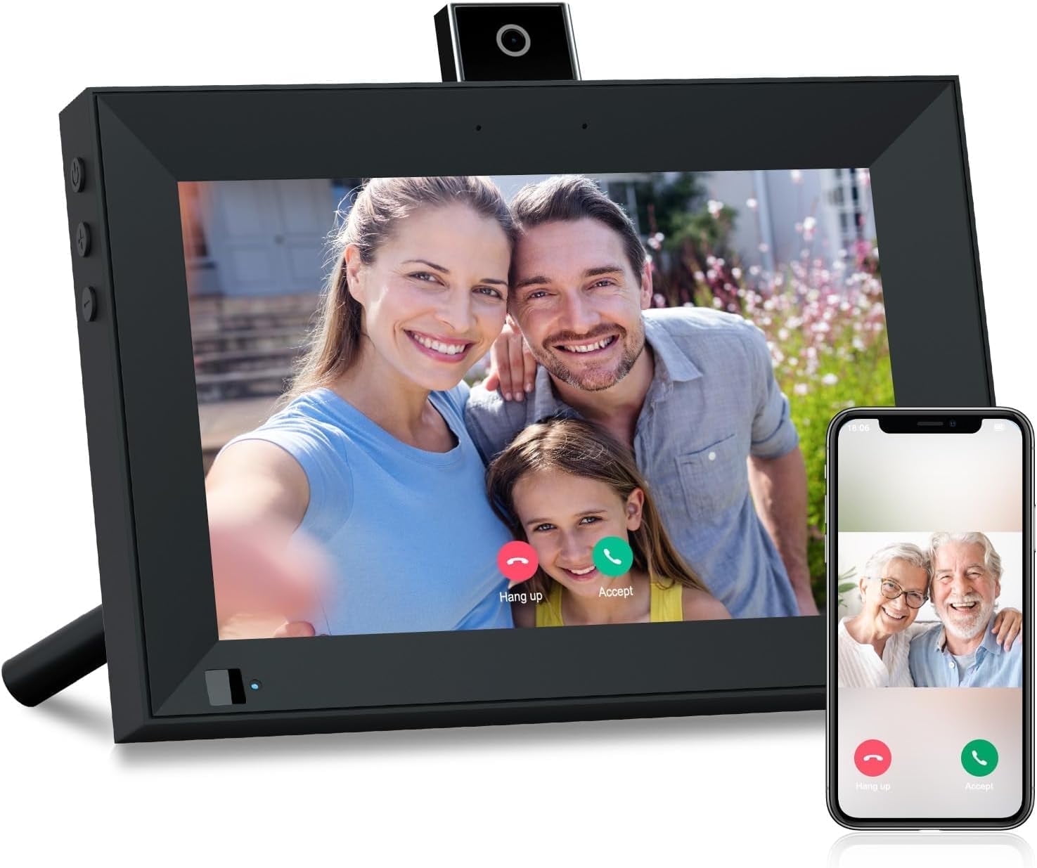 10.1" WiFi Digital Picture Frame for Graduation - 16GB Smart Frame with ...