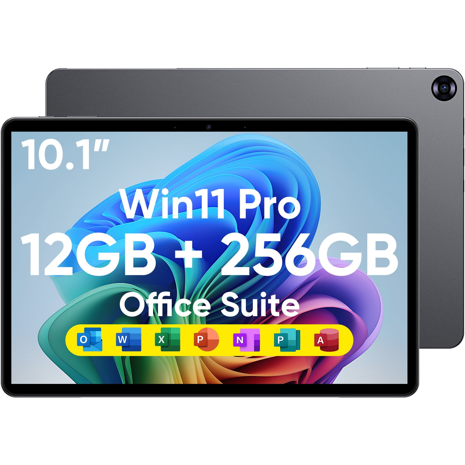 10.1" Windows 11 Pro Tablet PC,12GB RAM 256GB SSD,Intel Core i3 ...
