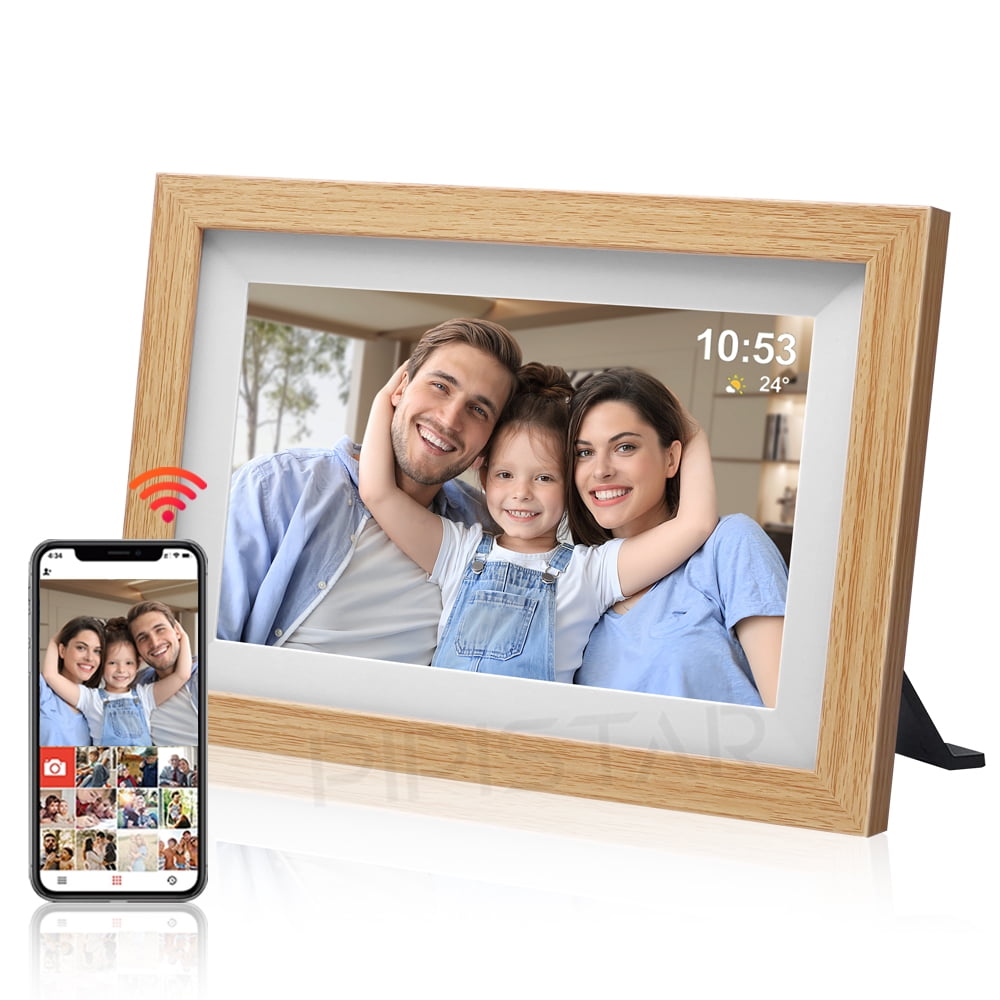 10.1-inch WiFi smart digital photo frame Frameo digital photo frame ...