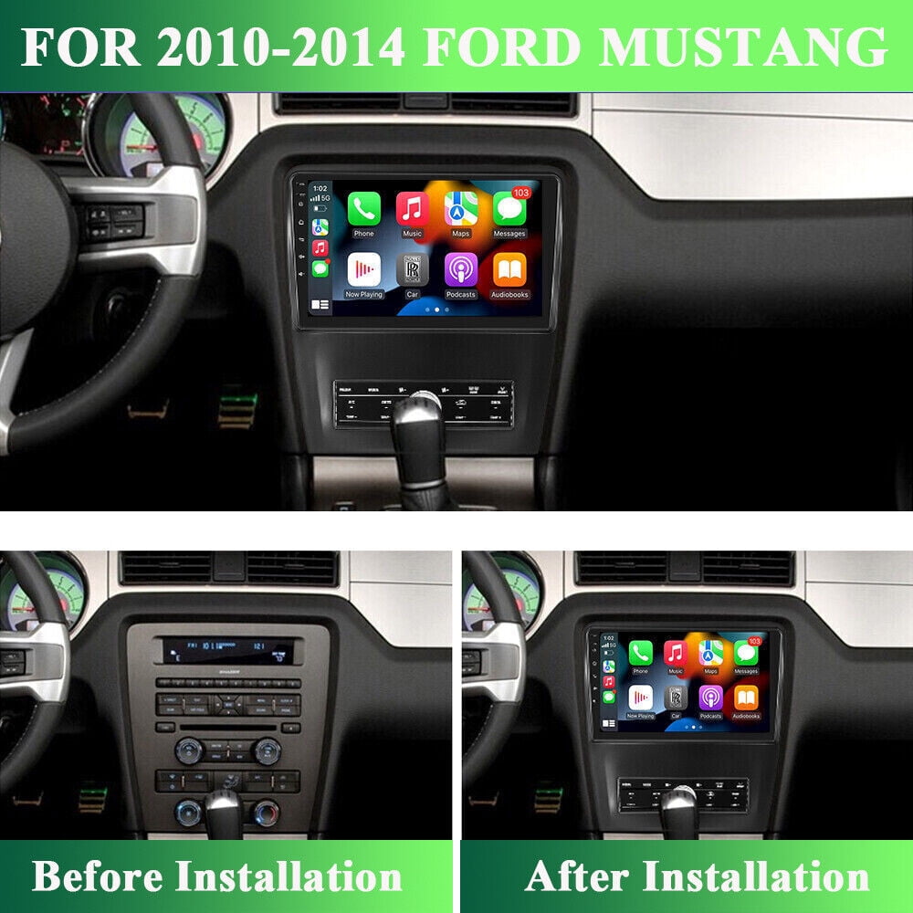 10.1 inch for 2010-2014 Ford Mustang Android 13 CarPlay Car stereo ...