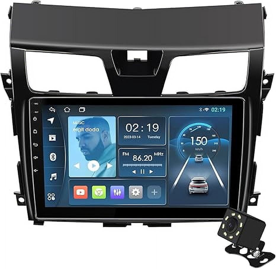 10.1 inches Android 10 Double Din Car Stereo for Nissan Altima 2013 ...