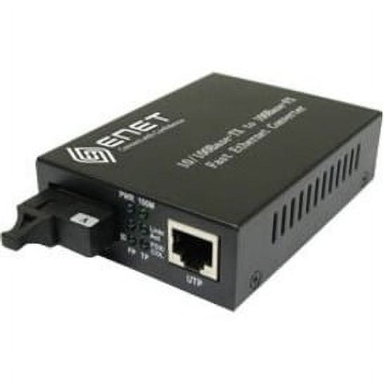 10/100/1000Base-T to 10/100/1000 SMF SC 20km Media Converter - Walmart.com