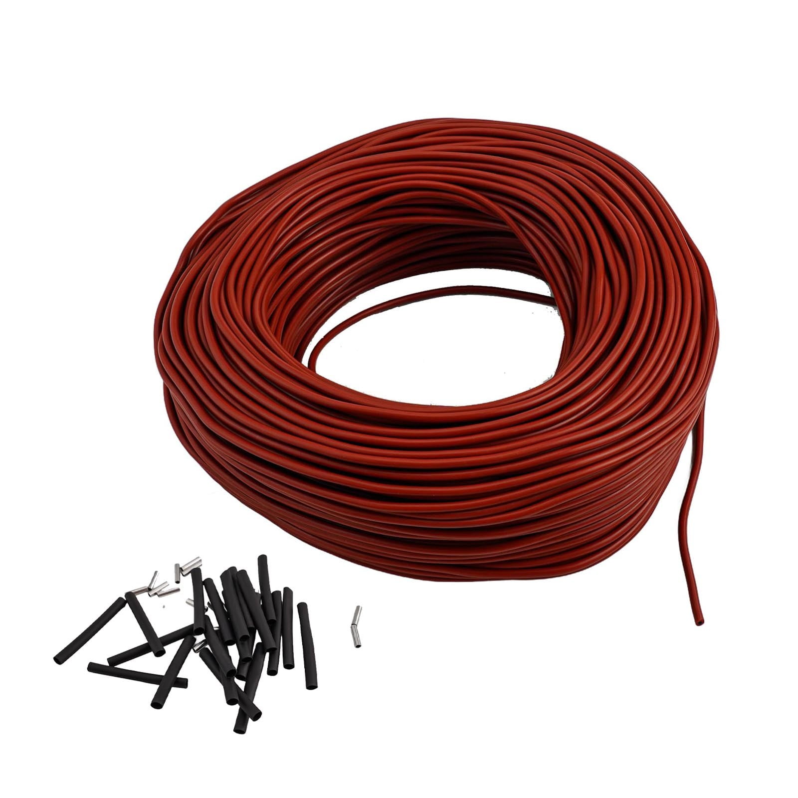 10-100 Meters Infrared Warm Floor Cable 12K 33Ohm/M Electric Carbon ...