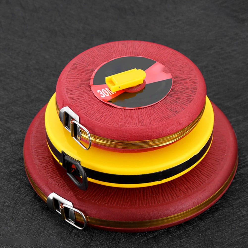 10-100M Long Fiberglass Tape Measure Double Face Metric Construction ...