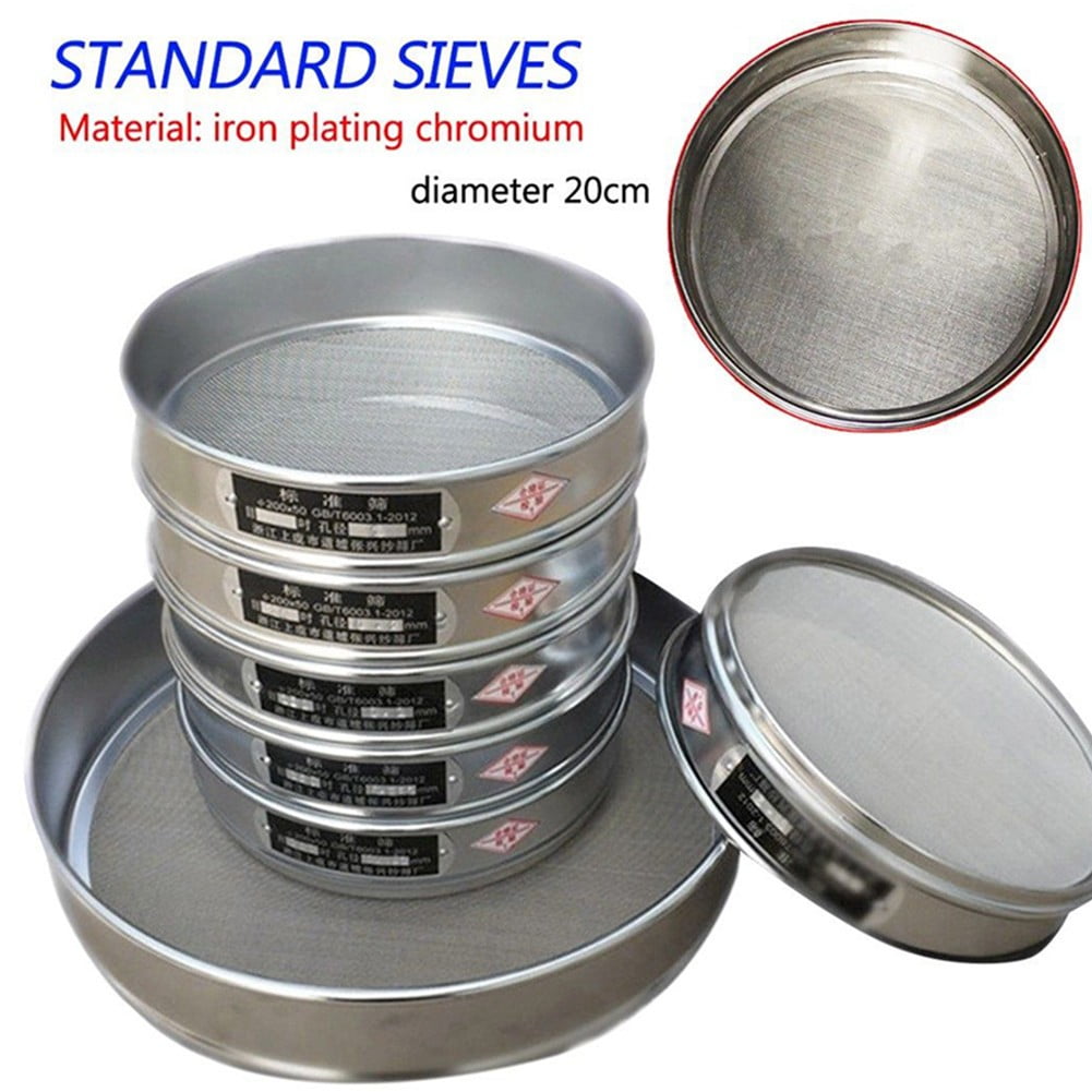 10-100Mesh Aperture Stainless Steel Lab Standard Test Sieve Tools ...