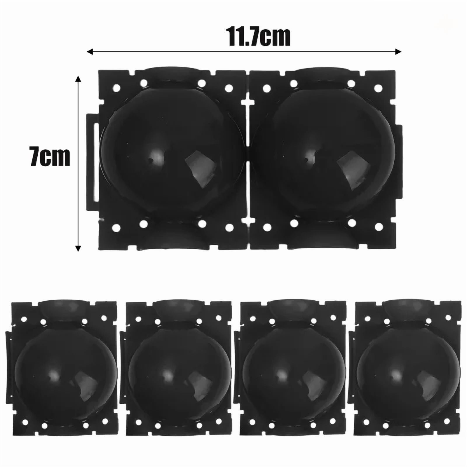 10-100PCS Plant Rooting Ball Grafting Rooting Box Breeding Case High ...