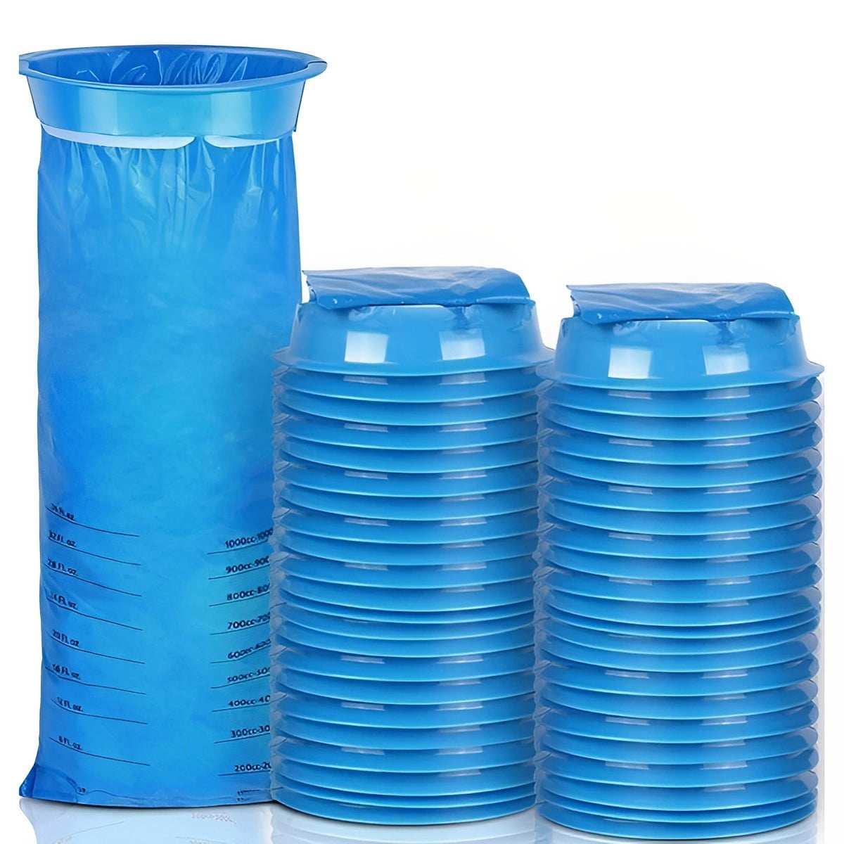 10-100Pc 1000ml Vomit Bags Disposable Barf Bags Puke Nausea Bags for ...