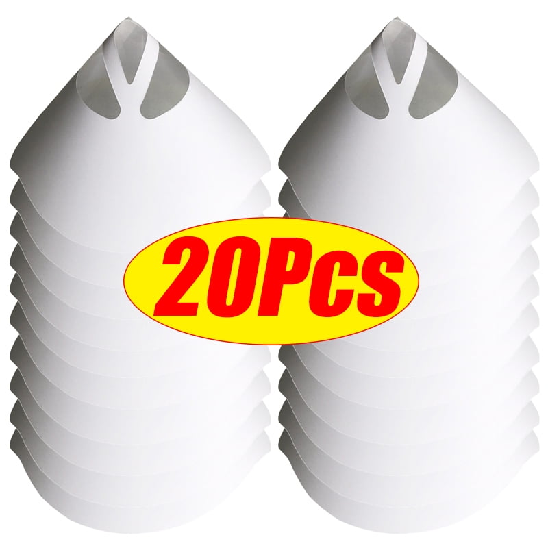 10/100Pcs Disposable Car Paint Spray Mesh Paper Filter Purifying ...