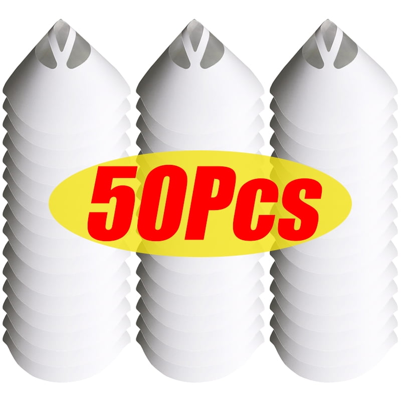 10/100Pcs Disposable Car Paint Spray Mesh Paper Filter Purifying ...
